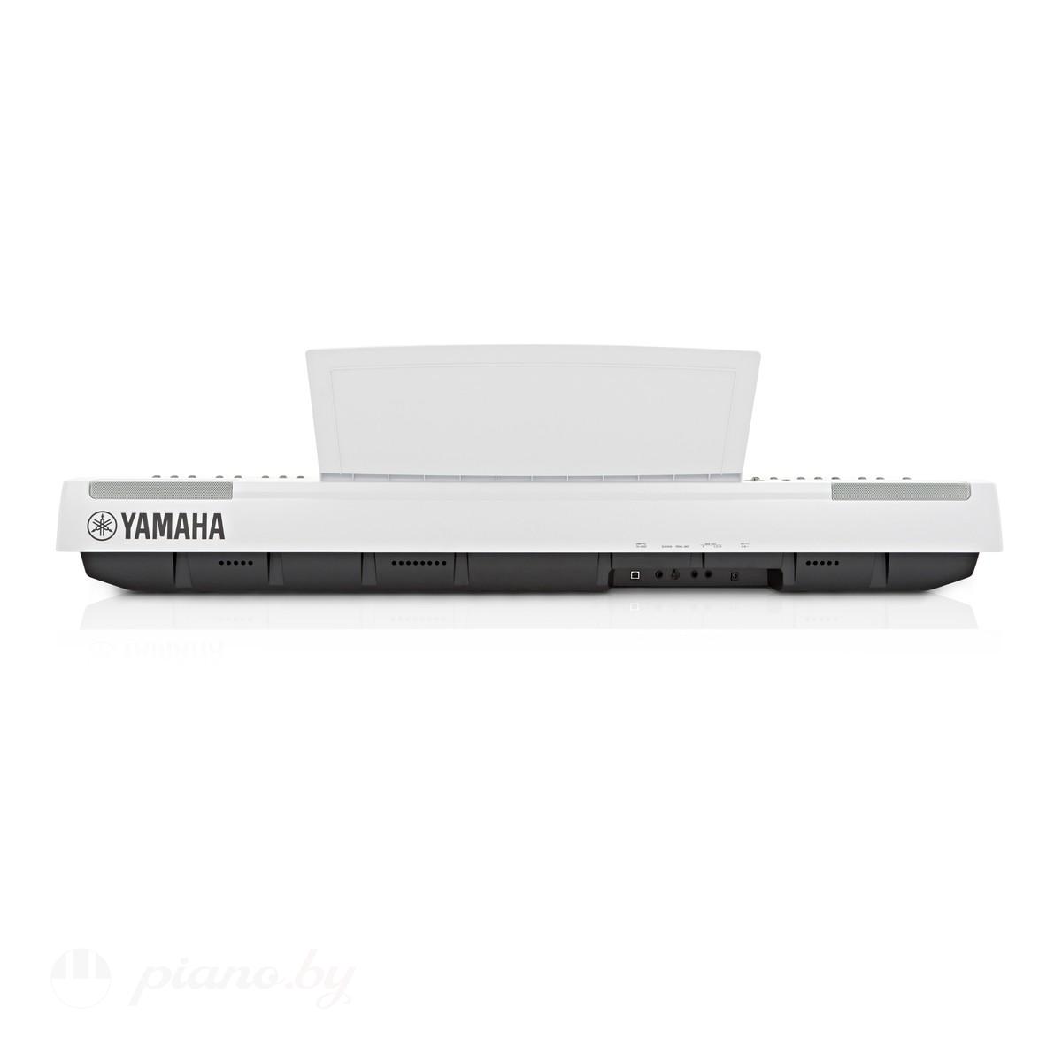 Цифровое пианино Yamaha P-125 Wh купить в Минске, Беларуси