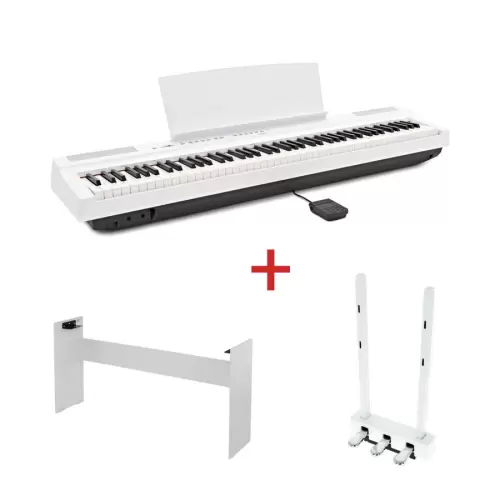Комплект: пианино Yamaha P-125aw + Стойка L-125 + Педали LP-1